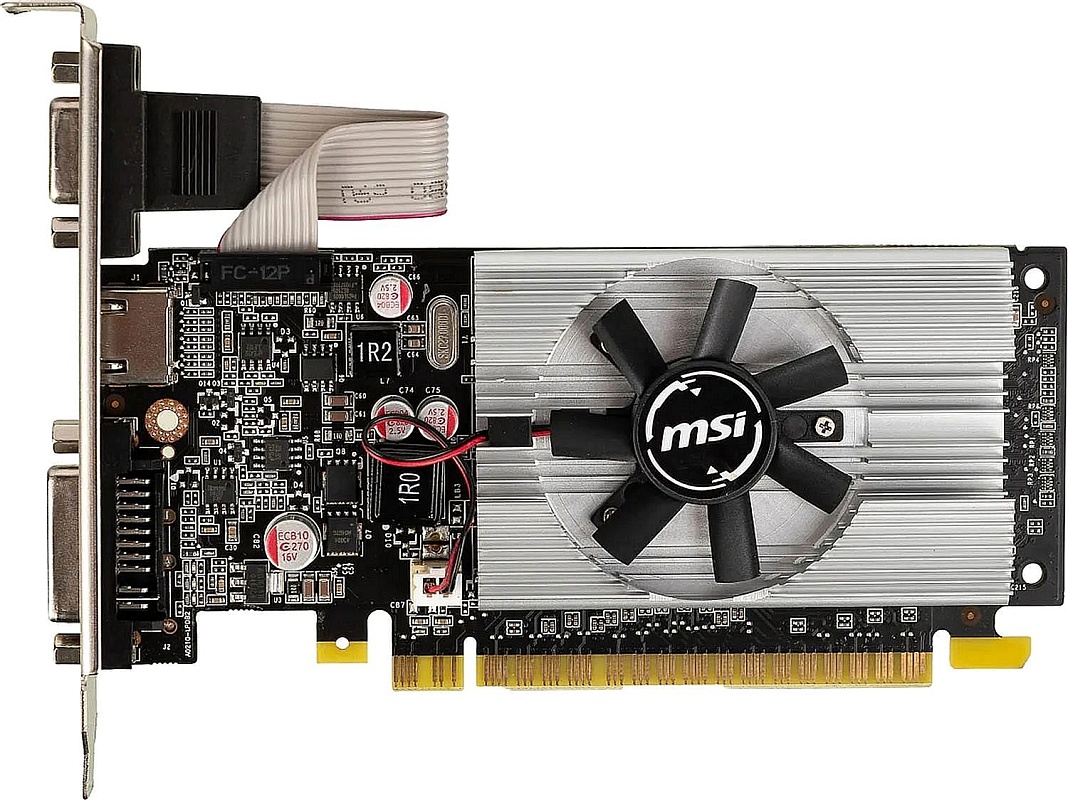 Видеокарта MSI GeForce 210 (N210-1GD3/LP) купить. Цена, характеристики ...